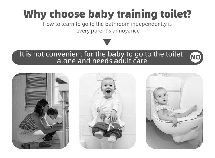 Plastic Portable Toddler Potty Training Toilet With Flushing Sound Baby ...